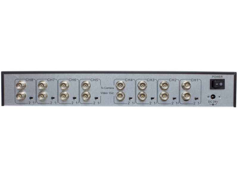 AHDシリーズ用 8CH ワンケーブルユニットセット WTW-MARP802【防犯カメラ 塚本無線】