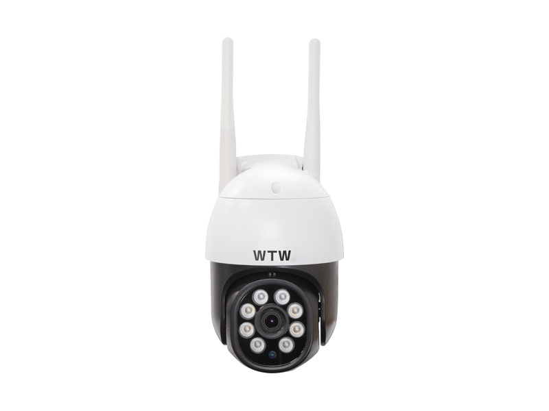 Wi-Fi 防犯灯カメラ ゴマちゃん2 アンテナ内蔵 夜間カラー PTZ【WTW 塚本無線】