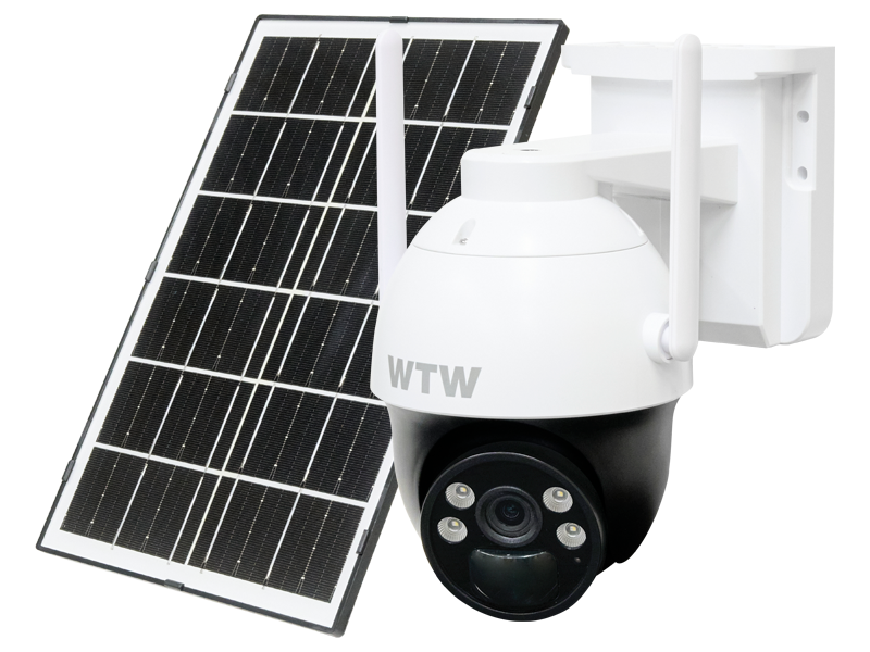 EAGLEシリーズ 4G SIMモデル 相互通話 400万画素 防犯灯ソーラーパンチルトカメラ WTW-E3030Y4【WTW 塚本無線】