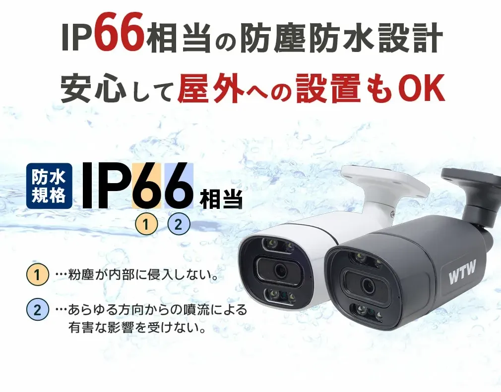 XPoEシリーズ 4K800万画素対応の4ch録画機・カメラ1～4台セット WTW-NV214EP【WTW 塚本無線】