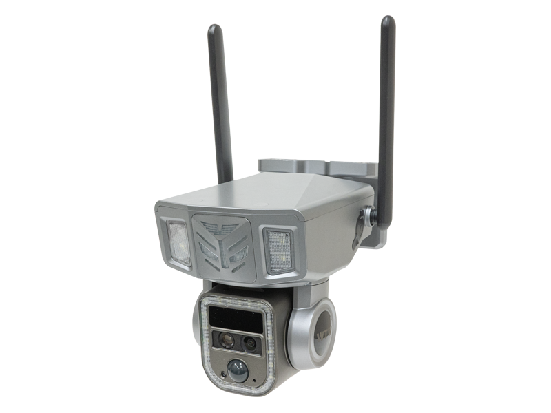 4K 800万画素 4G・Wi-F 光学10倍ズーム ソーラーPTZ 防犯灯カメラ WTW-MB18Z2・WTW-MB18Z3【WTW 塚本無線】